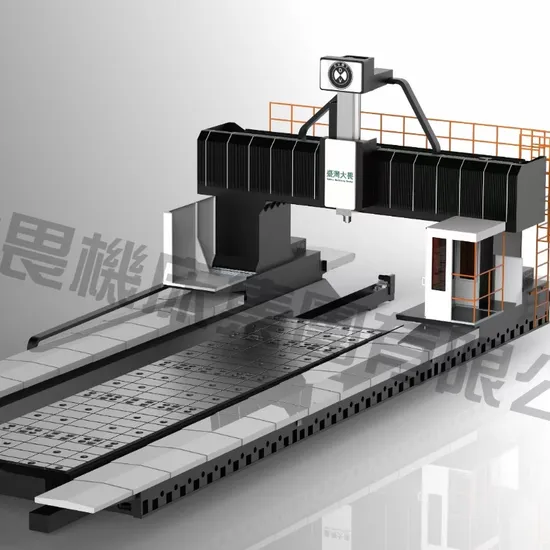 CNC Gantry Type Milling Machine Gantry Milling Machine Column Moving ...